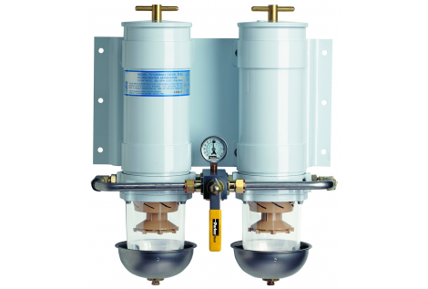 Racor Doppelfilter 75/1000 MA - Kraftstofffilter - MTO Nautica Store