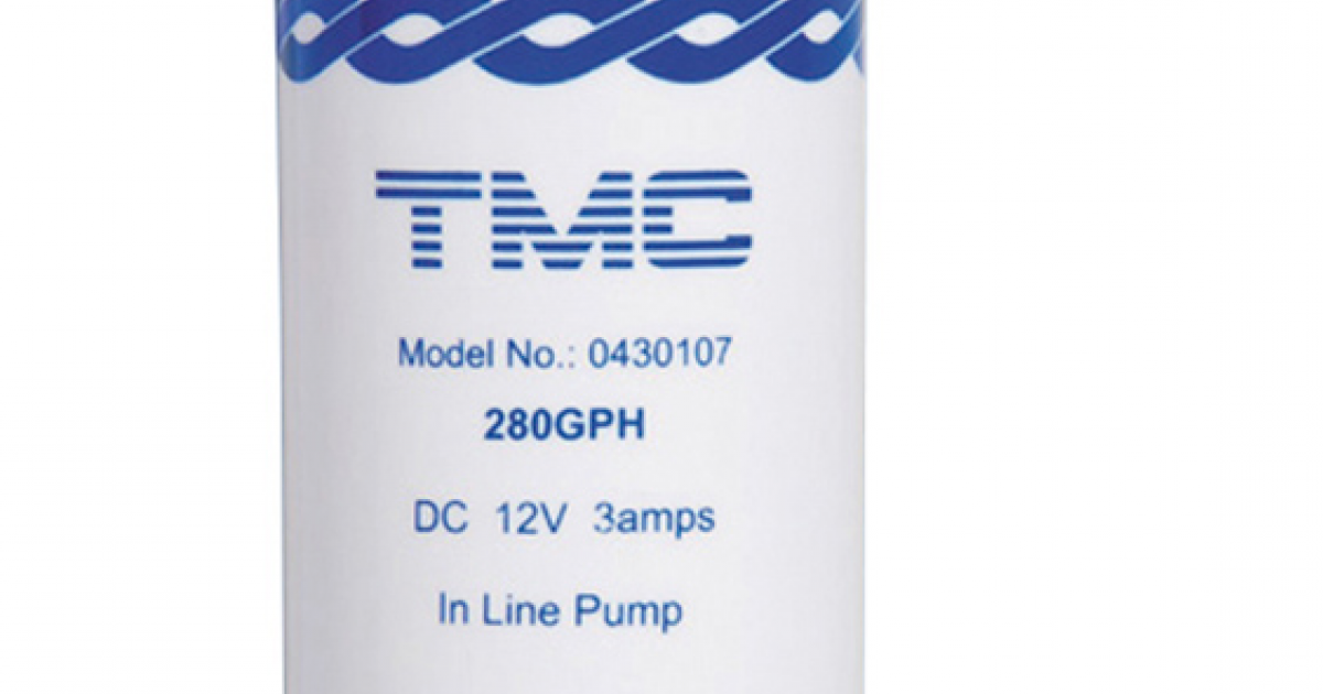 12V Inline-Pumpe - TMC-Pumpen - MTO Nautica Store